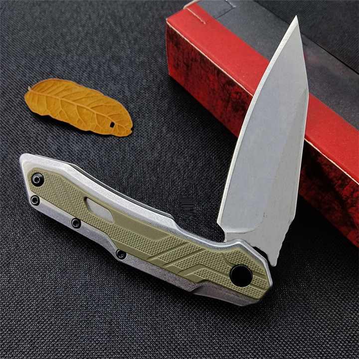 Stainless Steel Tactical Folding Camping Knife 8cr13mov Blade Survival ...