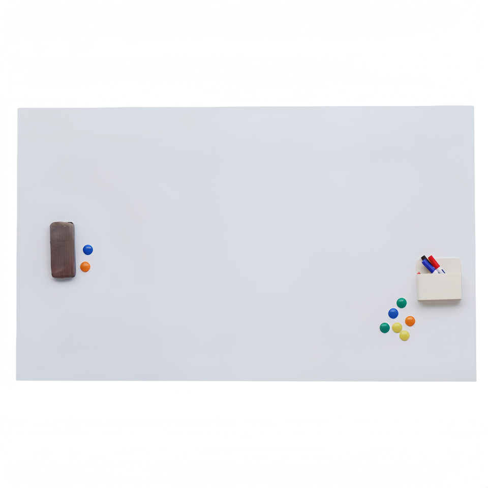 Flexible Magnetic Whiteboard Sheet with Easy Wipe Coating Removable ...