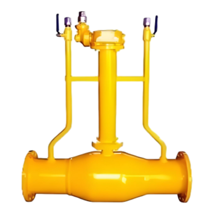 High-Pressure Direct Buried WCB Welded Ball Valve Soft Seal All-Welded ...