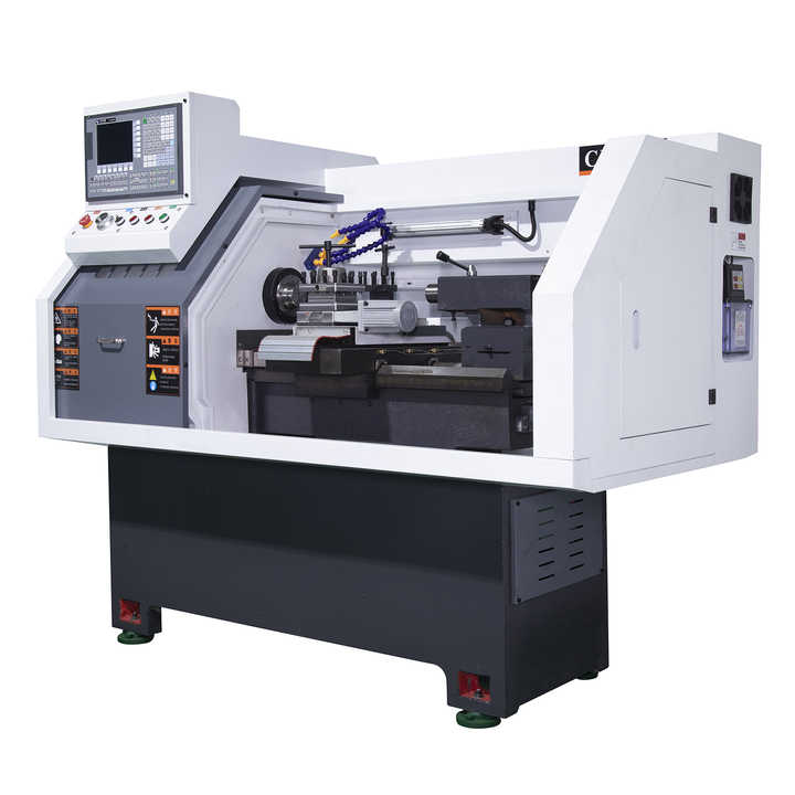 New Electronic Lathe CK6132 Automatic CNC Metal Lathe Horizontal Single Spindle with Hard Guide ...