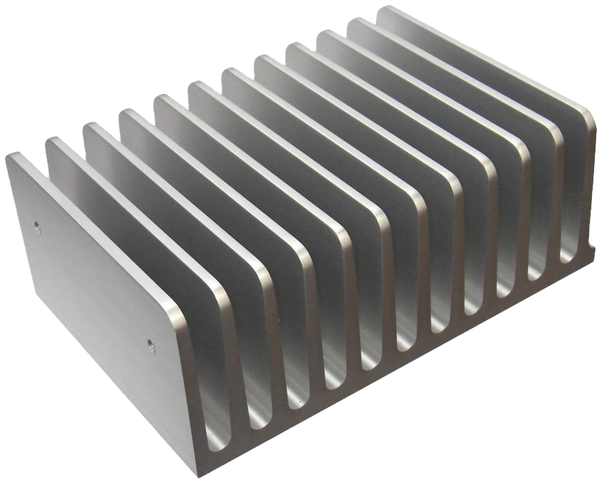 Black Anodized Downlight Thin Small Heatsink 80mm 50mm 30mm 20mm square ...