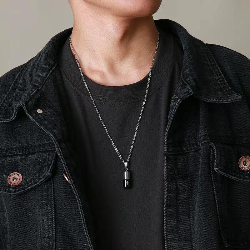 Stylish Designs for Every Occasion: Stunning pill holder necklace men ...
