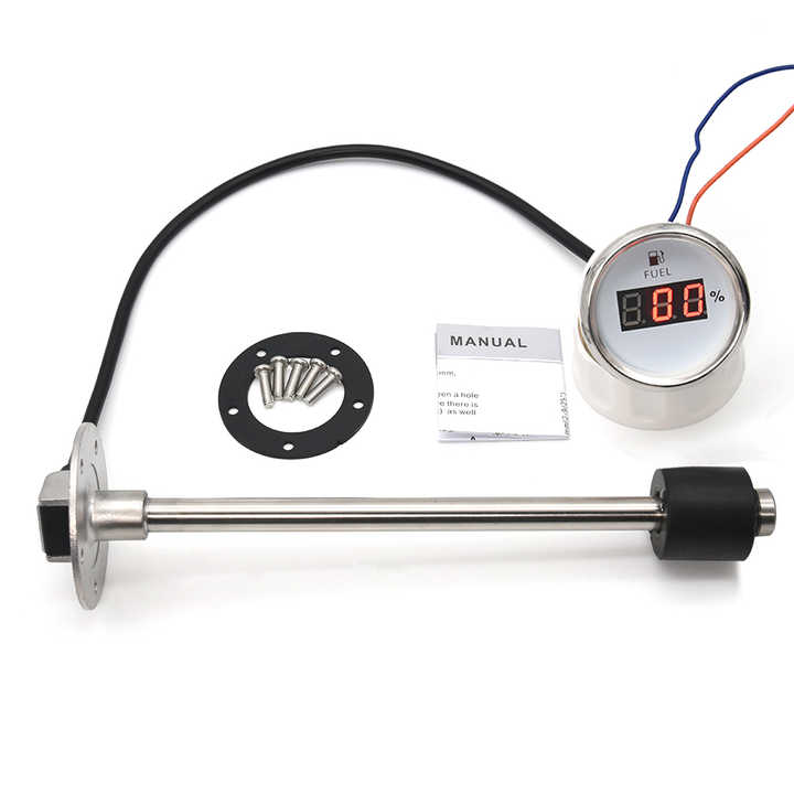 0-190ohm Oil Tank Level Indicator Meter with Fuel Sensor