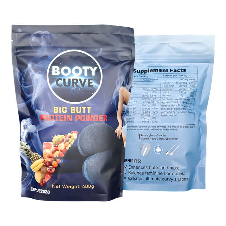 Wholesale Booty Curve Big Hip and Butt Enlargement Powder OEM Private Label Maca Herbal Powder ...