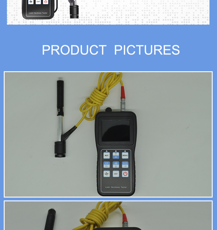 OLH300 Leeb hardness tester high-precision color screen full-scale ...