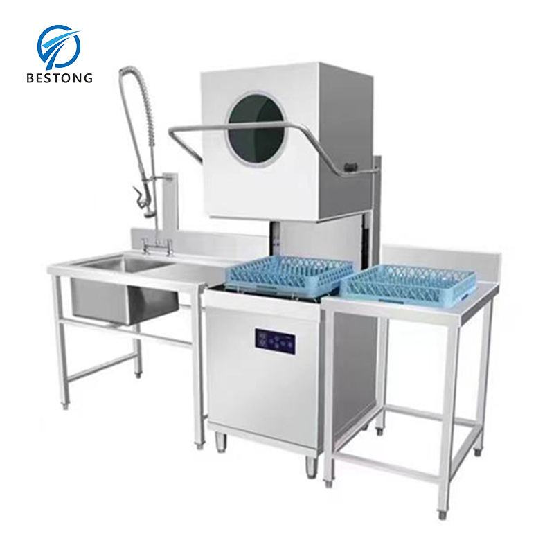 Industrial Electric Freestanding Commercial Dishwasher for Restaurant ...
