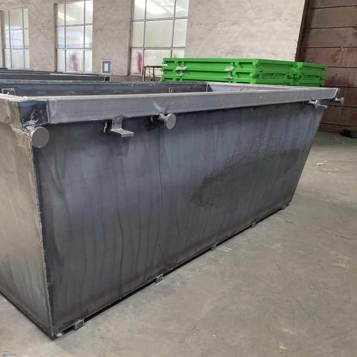1.5 Cubic Forklift Tipper Bin Forklift Bin Tipping Skip| Alibaba.com