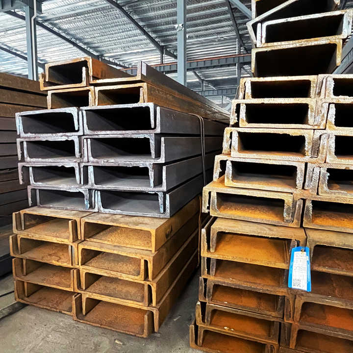 Channel Steel (U-Type Steel, C Purlin) Construction Applications ...