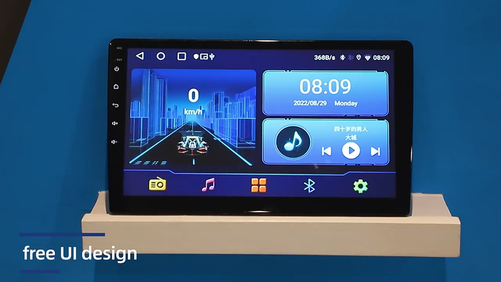 VIP UI Design Android Car Audio Sound System Manufacturers