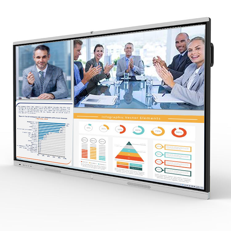 75 Inch Smart Whiteboard Tv Touch Screen Online Home School Meeting ...