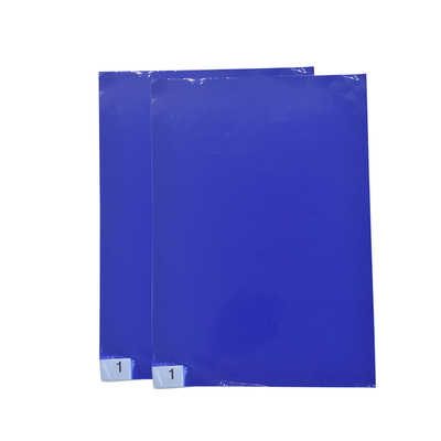 Safety Sticky Mat Polyethylene Film Cleanroom Adhesive Blue Floor Tacky ...