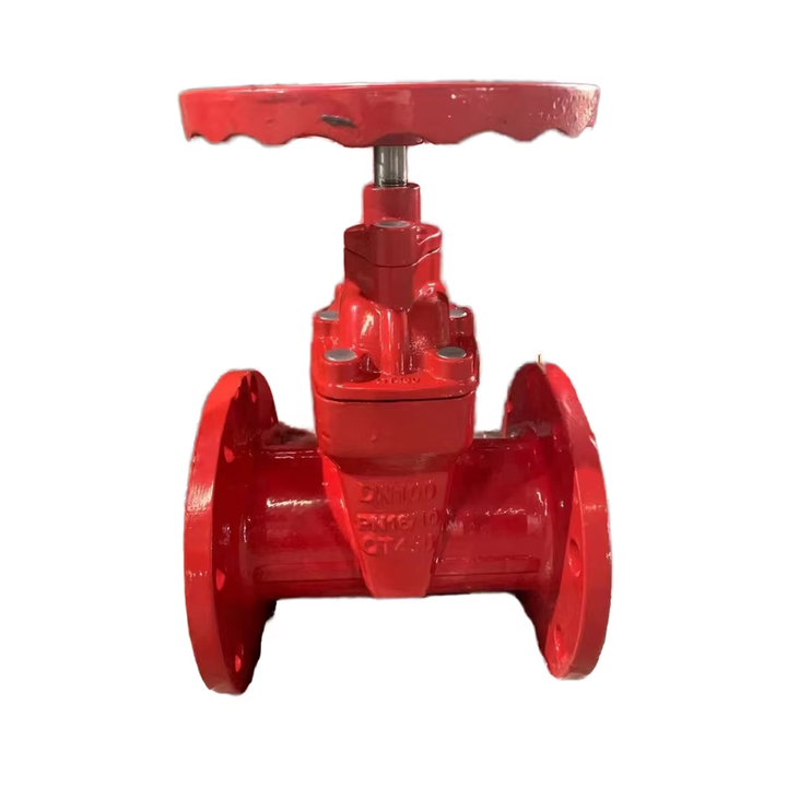 High Pressure Cast Iron Fire Gate Valve - 300psi, 4inch/6inch