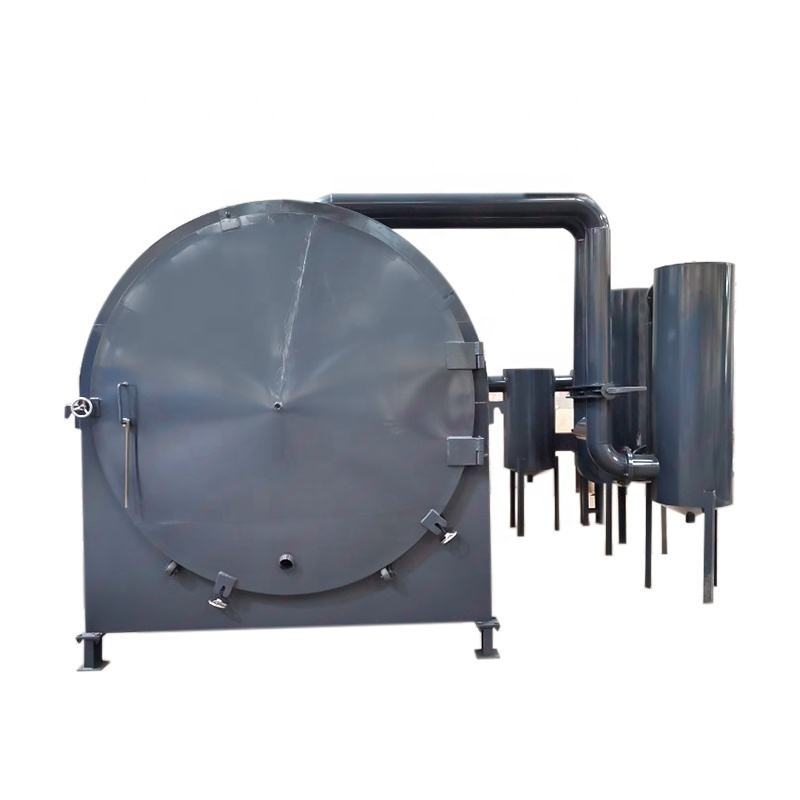 Simple Control Horizontal Carbonization Furnace Batch Type for Easy ...
