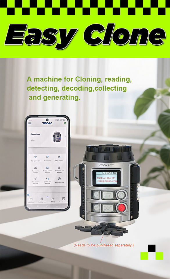 2M2 Tank Portable - Unique Design for Coning & Decoding