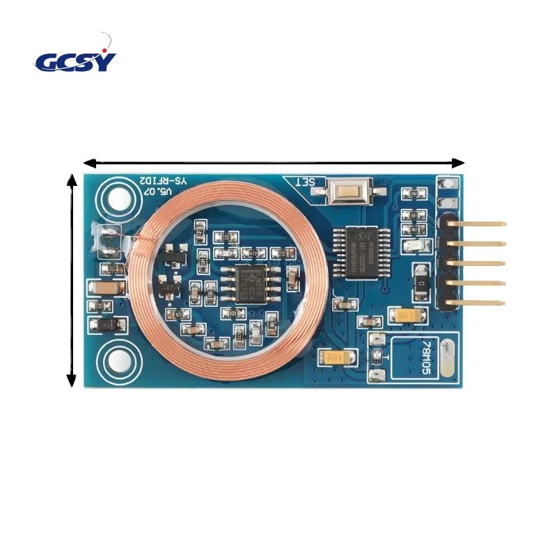 ID Card Decoder Decoding RFID2 Reader Module 125KHz TK4100 UART Output ...
