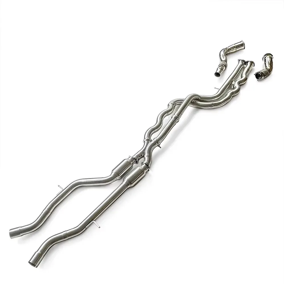 Stainless Steel Equal-length Middle Pipe Exhaust Pipe for BMW M3 M4 F80 ...