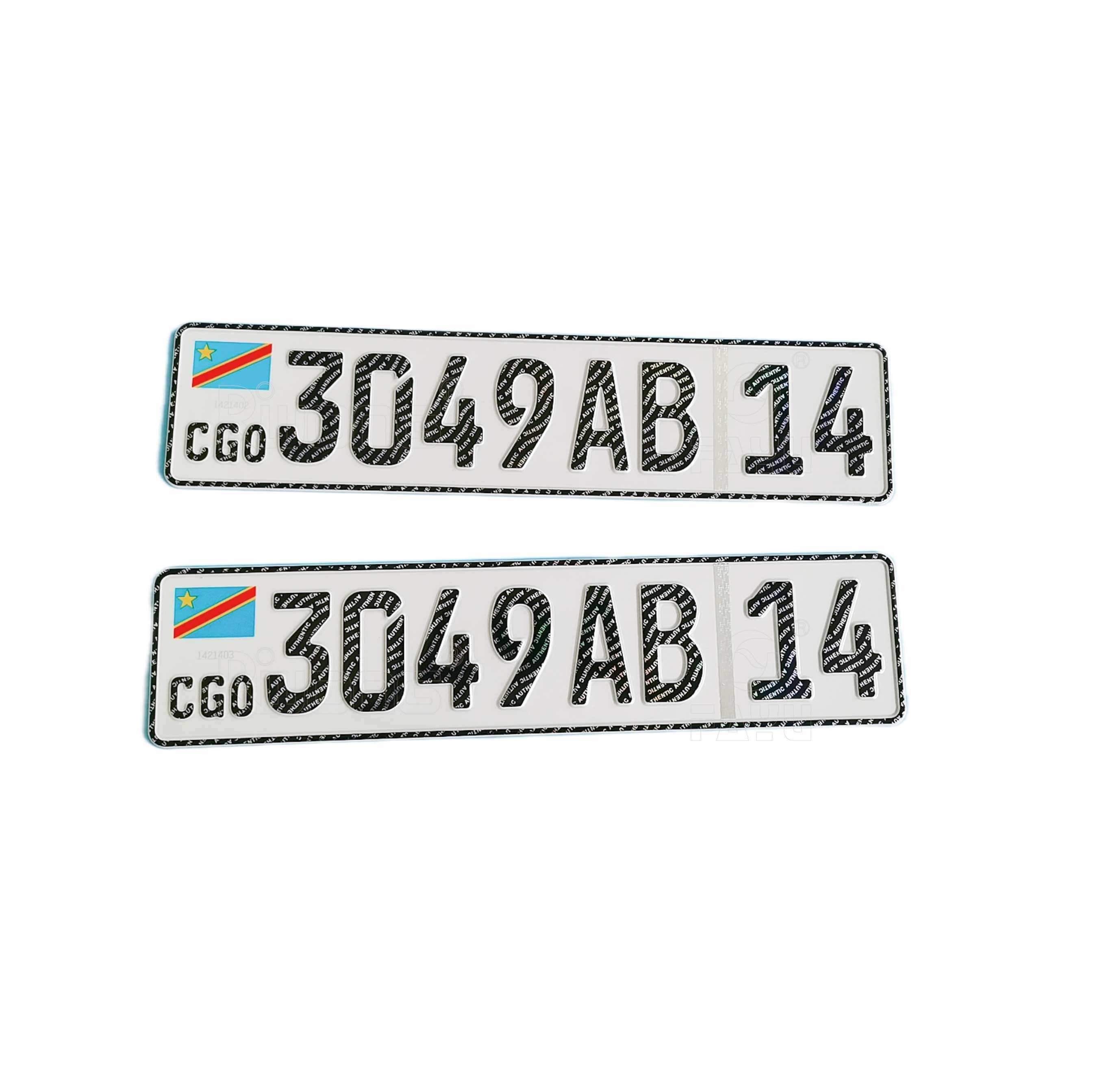 Transform Your Vehicle's Look with Stylish drc number plates Plates