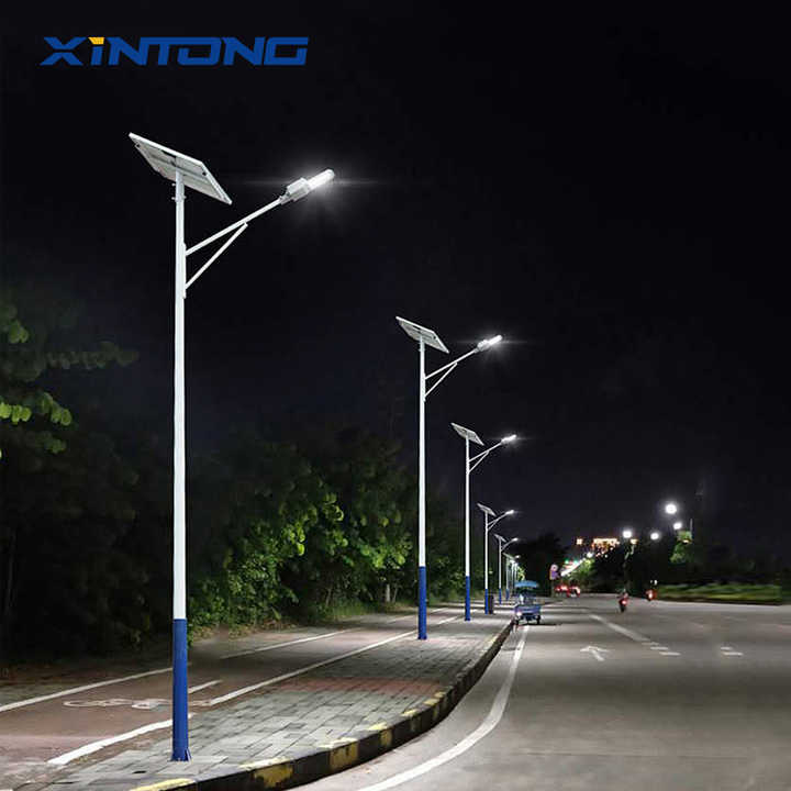 100W Street Light Solar Powered Separate Component Design Easy ...