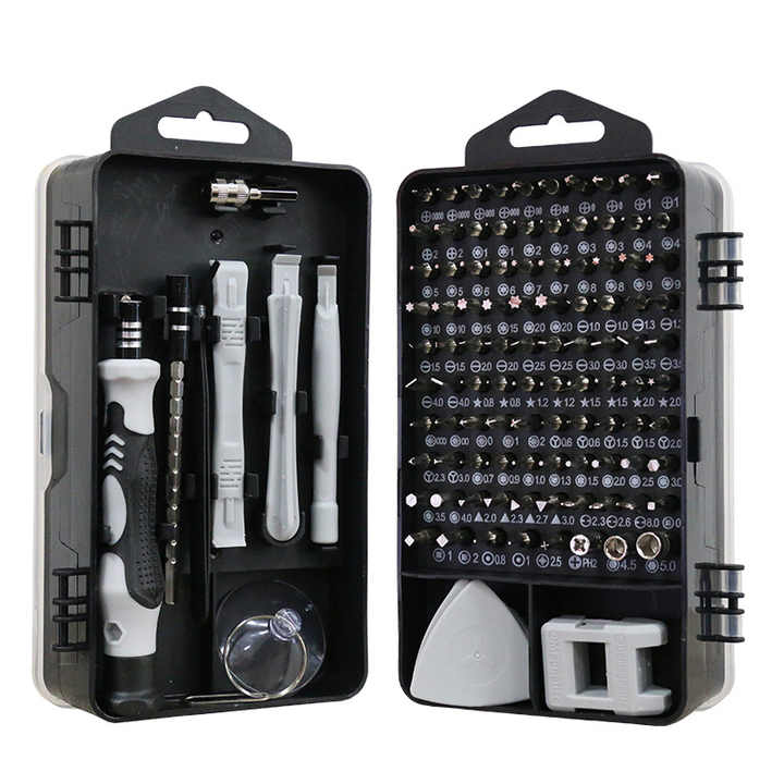 115 in 1 Precision Mini Screwdriver Set Magnetic Torx Screw Bit Set for Phones Disassemble Watch ...