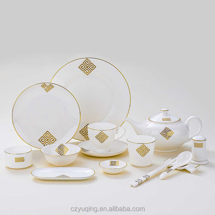 Wholesale Customizable Logo Sustainable Porcelain Restaurant Dinnerware ...