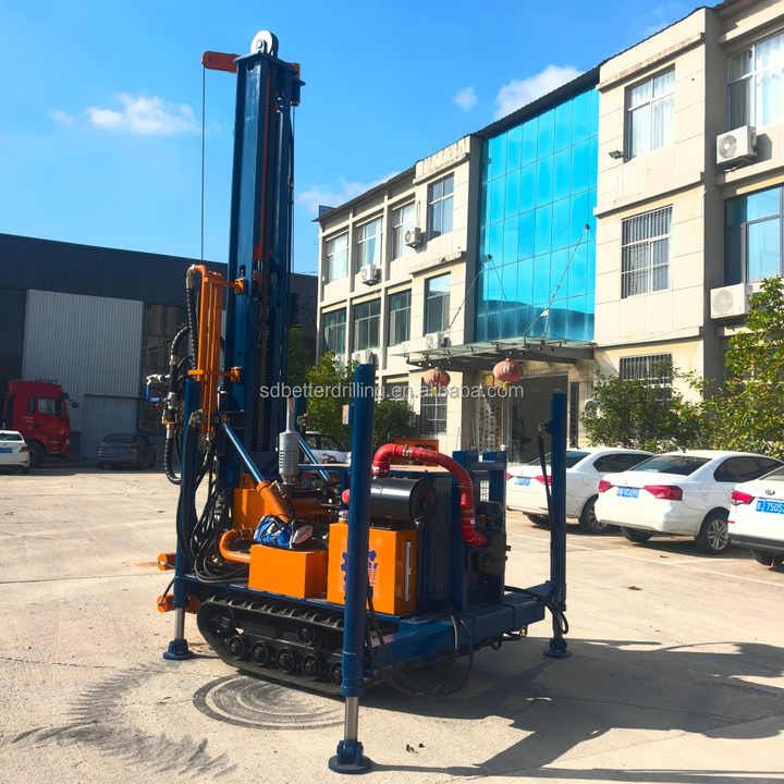 160m Small Water Well Drill Rig, Portable for Residential Use With ...