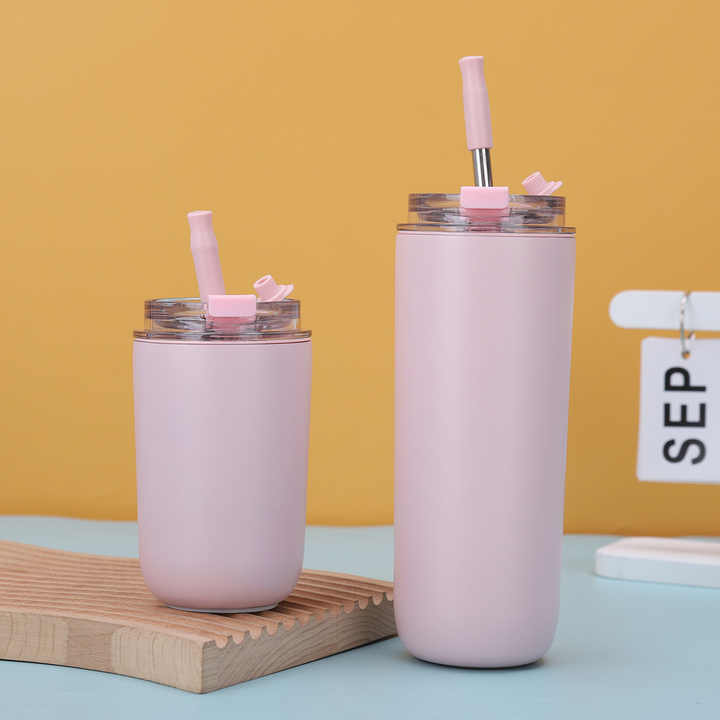 300ml/480ml New Style Coffee Mugs Double Wall 304 Stainless Steel Vacuum Bottle| Alibaba.com