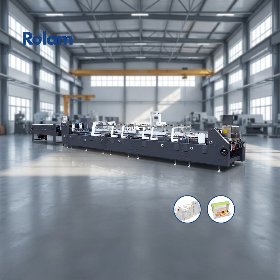 CD Jacket Paper Envelope Folder Gluer Automatic High Speed 4 6 Corner ...