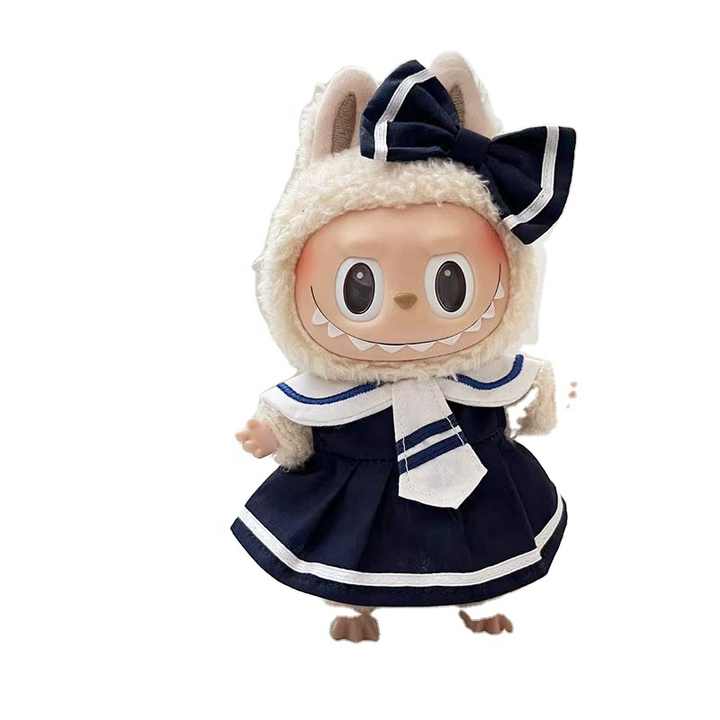 JM Wholesale Pop Mart Labubu Macaron Toy Labubu Clothing