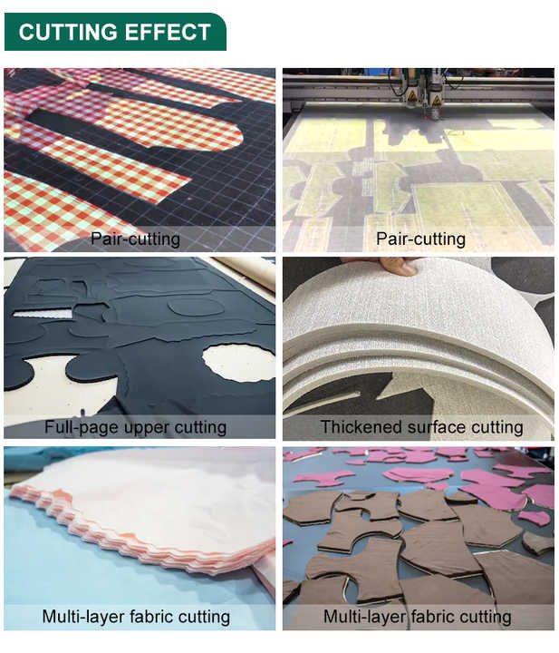 Auto Feeding Textile Cutter Aramid Fibre Prepreg Neoprene Fabric Cloth ...