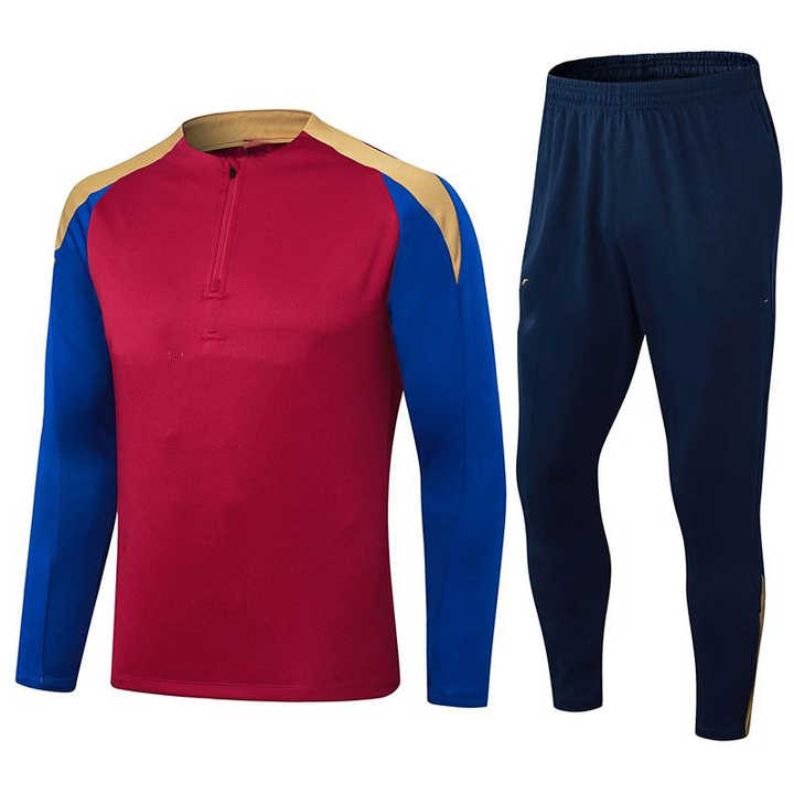 Soccer Team Sports Kit Clothing Long Sleeves Soccer Jacket Men ...