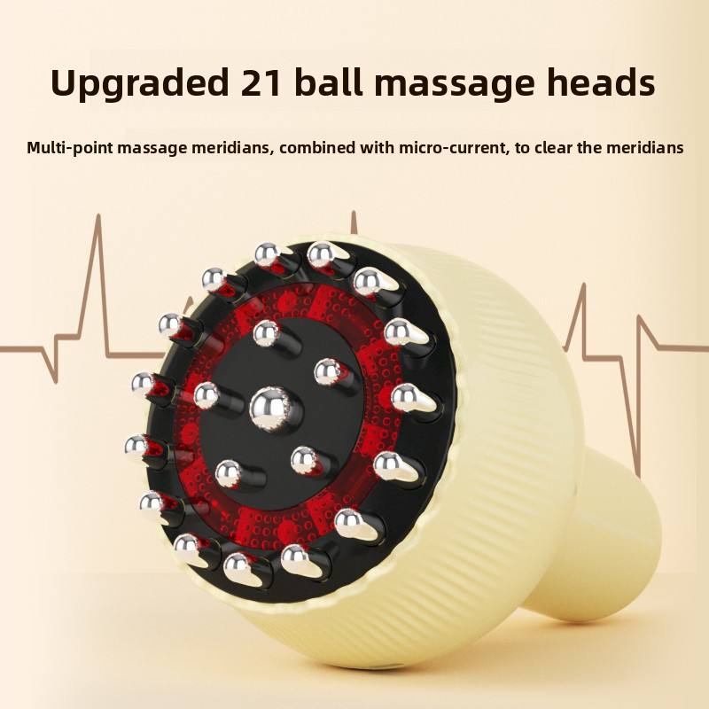 Pulse Micro-Electricity Dredging High-Frequency Vibration Massager 9 ...