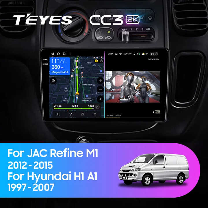 TEYES CC3L CC3 2K for JAC Refine M1 2012 - 2015 for Hyundai H1 A1 1997 ...