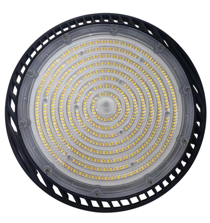 1-10V 100W Dimmable LED UFO High Bay Light - CCT &Power Adjustable + Intelligent Control System ...