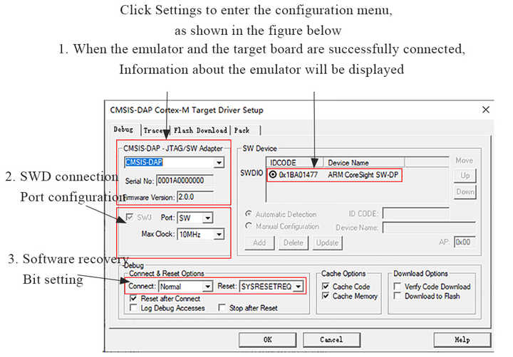 WitMotion DAP Downloader Emulator STM32 Board CMSIS Debugger Serial ...