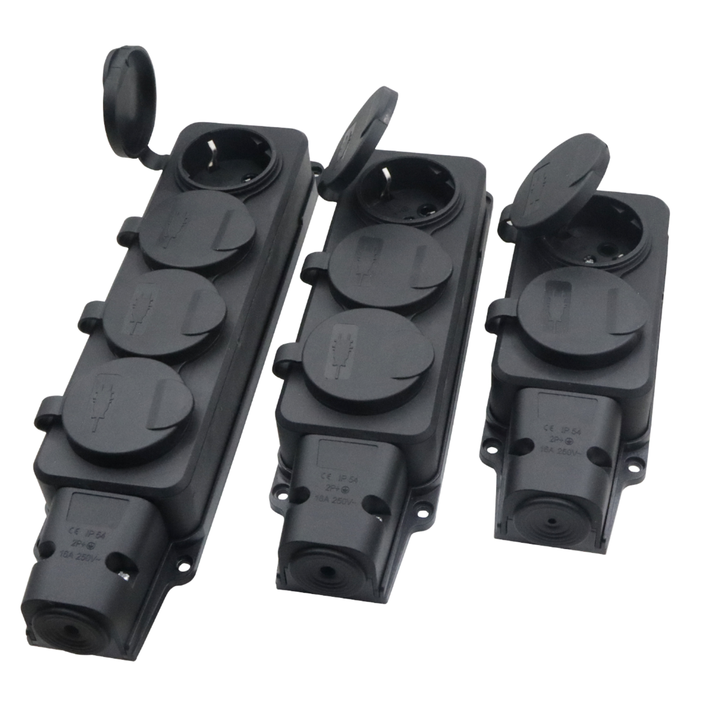 Outdoor Power - Waterproof IP67 Adapter Socket with 16A