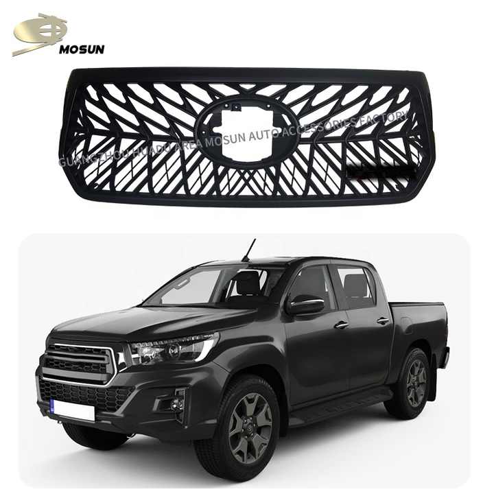 Front Grille For Hilux Revo Rocco 2018 2019 2020 4x4 Surround Frame ...