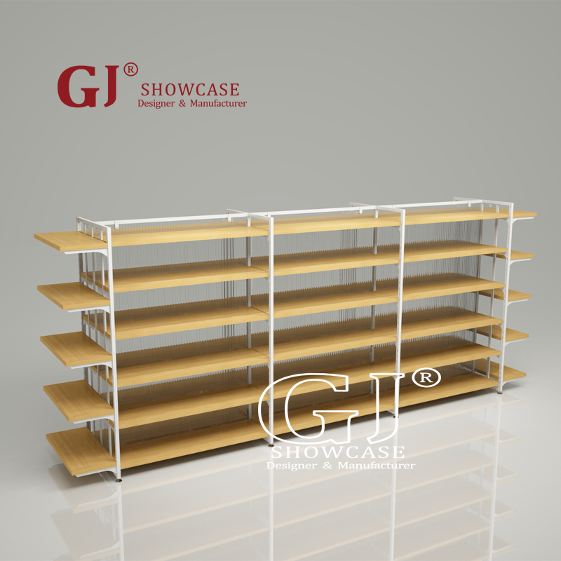 Miniso Store Furniture - Wood Display Racks for Cosmetics