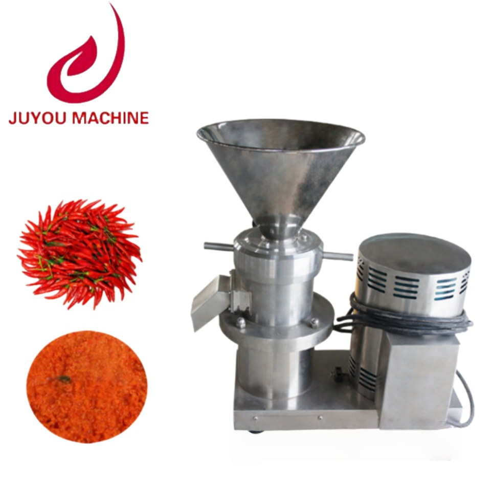 JUYOU Industrial Garlic Paste Grinder Mill Machine Pepper Peanut Ginger ...