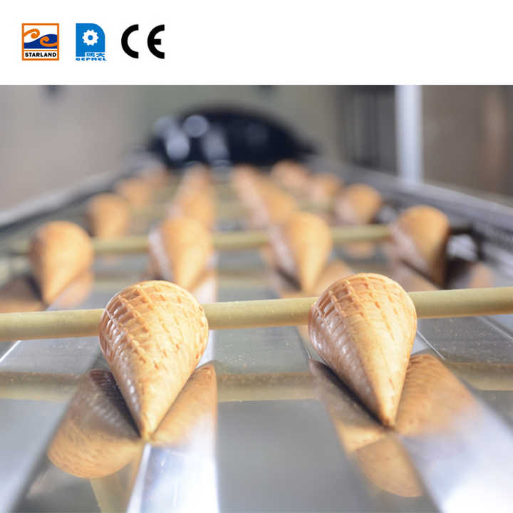 STARLAND Automatic Marshalling Cooling Conveyor for Ice Cream Cone CE ...
