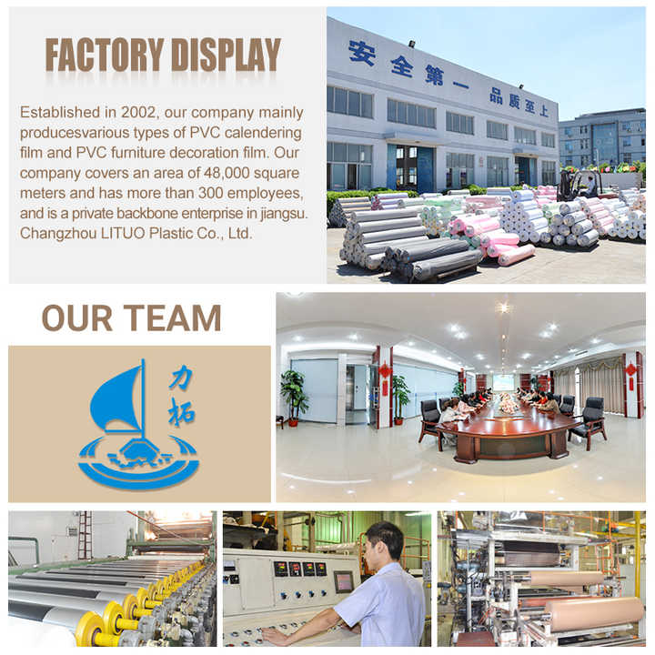 Lituo PVC Wall Panel Film Wpc Innovate PVC Lamination for Wpc and Mdf ...