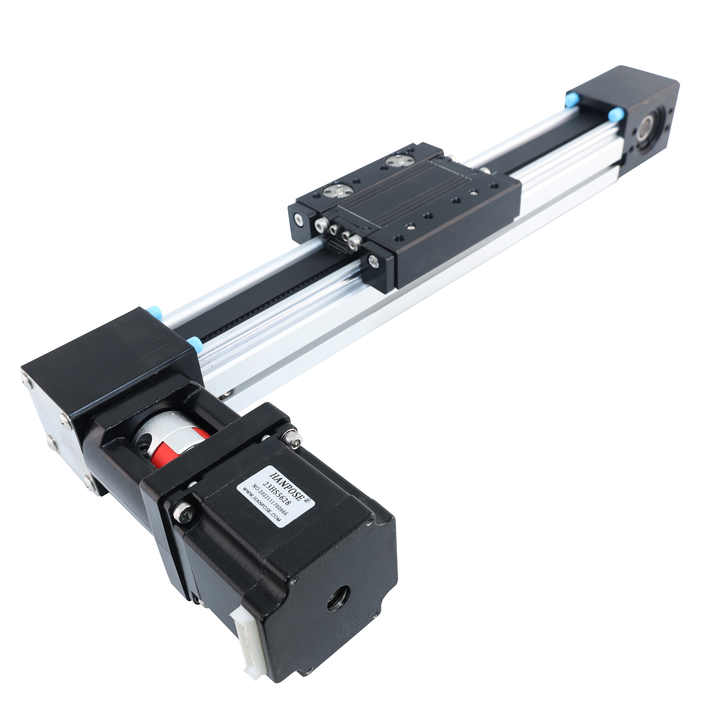 Factory Price Hpb45-300mm Length Timing Belt Linear Slide Guide Motion ...