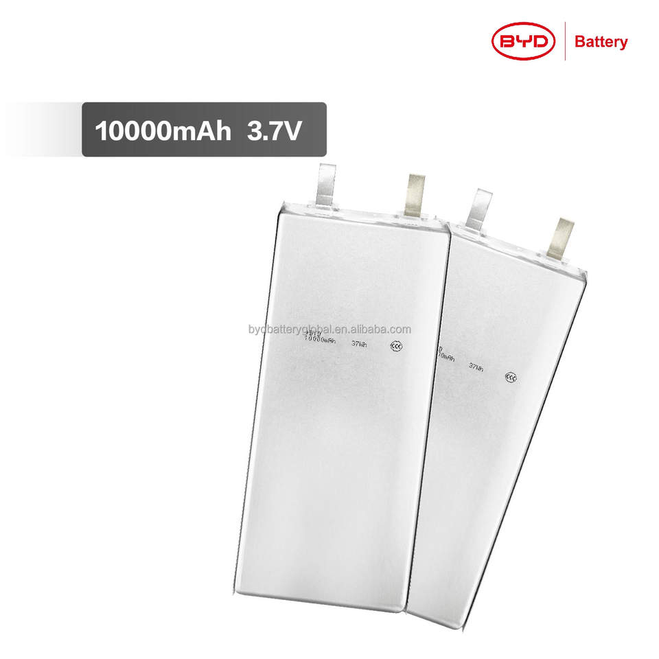 BYD High Capacity Battery 3.7V 10000mAh Lithium Ion Battery for Power ...