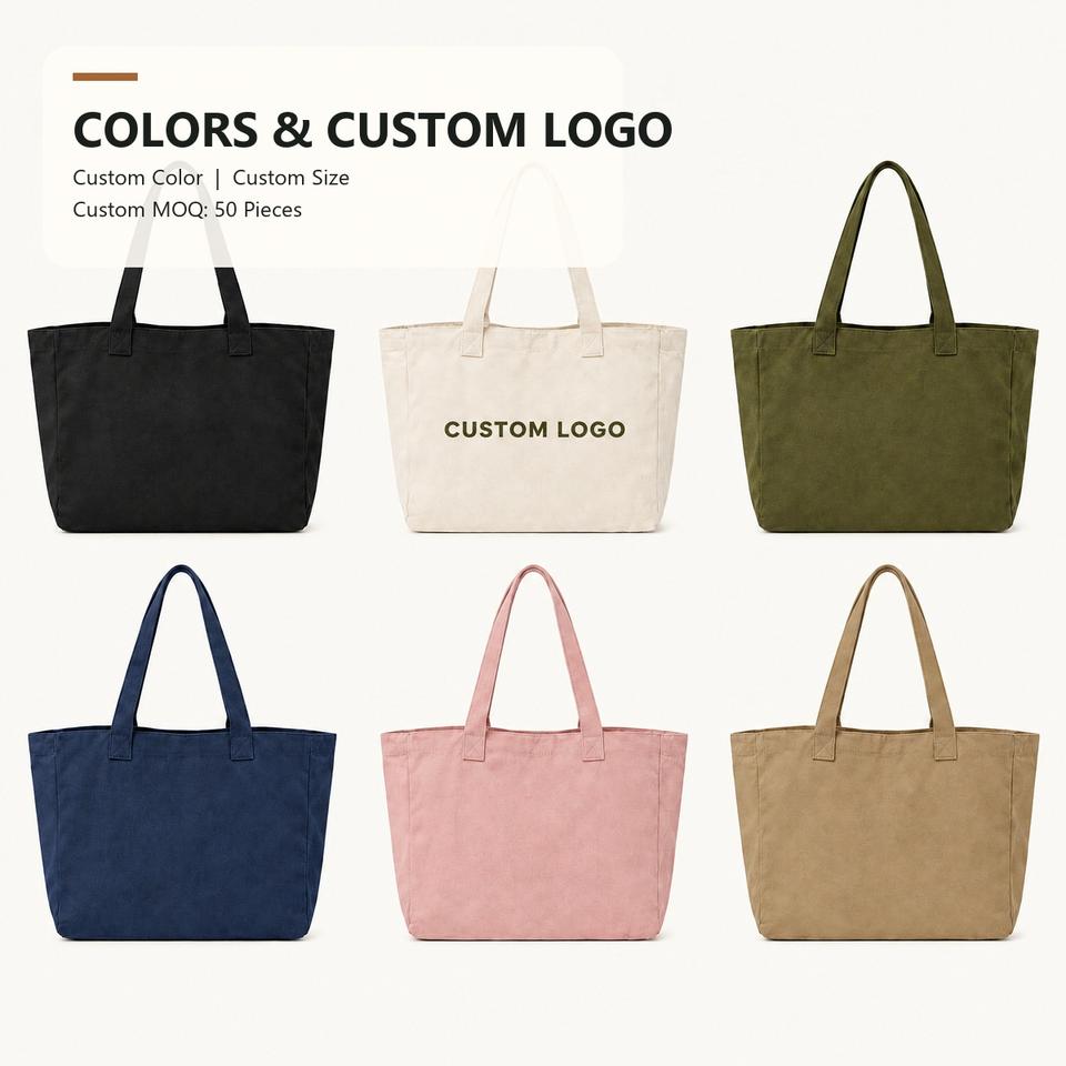 Large Capacity Casual Printable Canvas Tote Bag, Thickened Literary ...