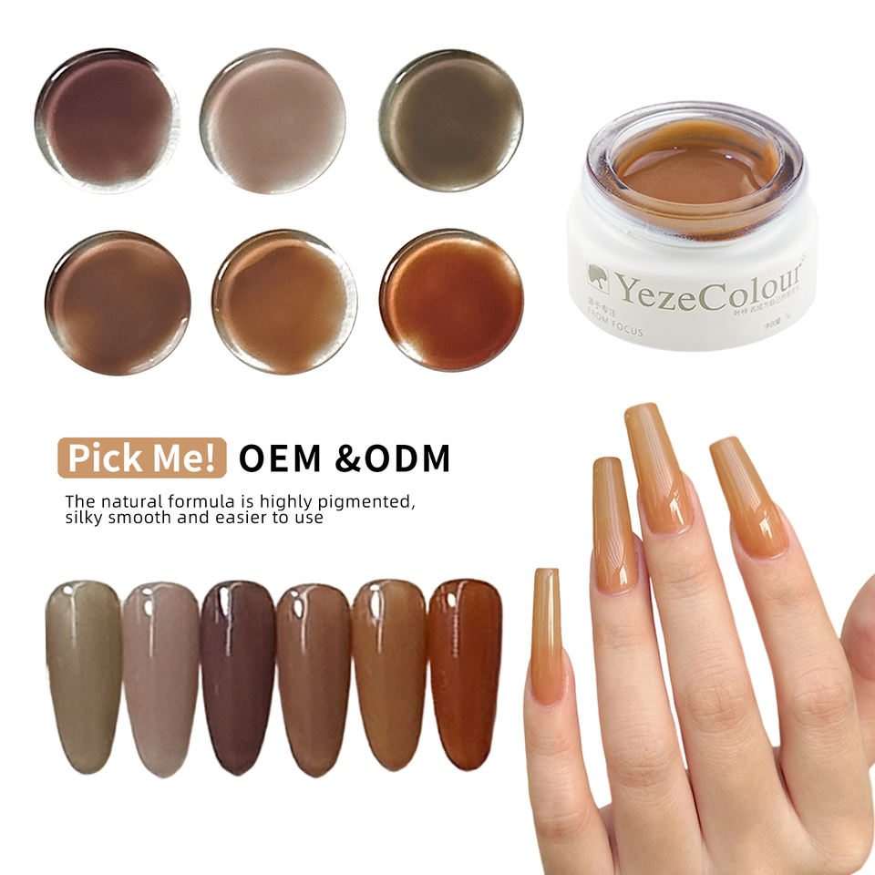Yeze French Luxury Designer Water-Based Non-Toxic Long-Lasting LED UV ...