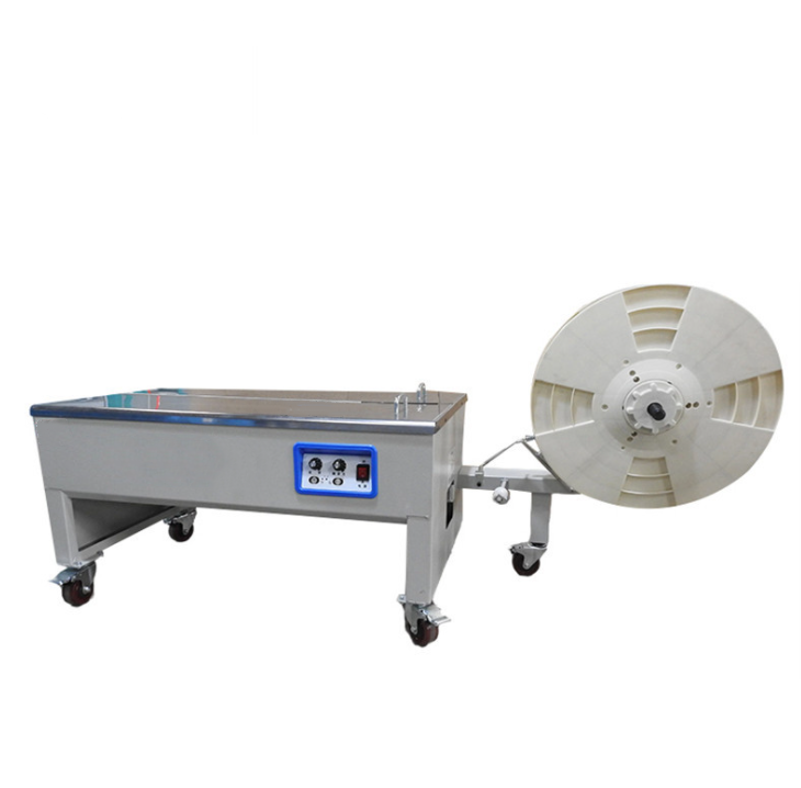 Semi Automatic Double Motors Low Table Strapping Machine for Heavy ...
