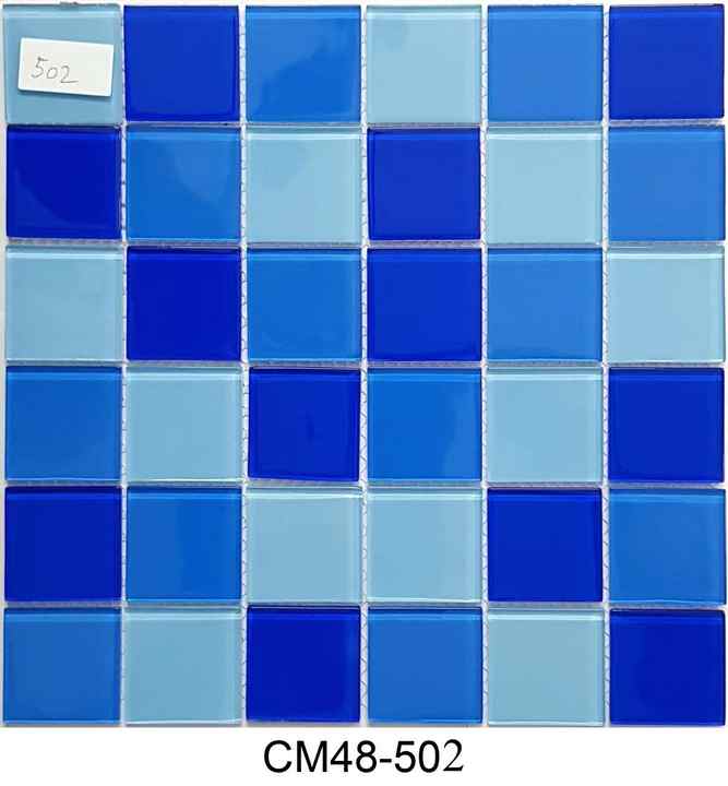 High Quality Modern Square Glass Mosaic Tiles for Hotels