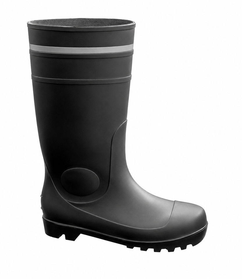 Steel Toe Work Safety Boots Waterproof Anti Static PVC Labor Protection ...