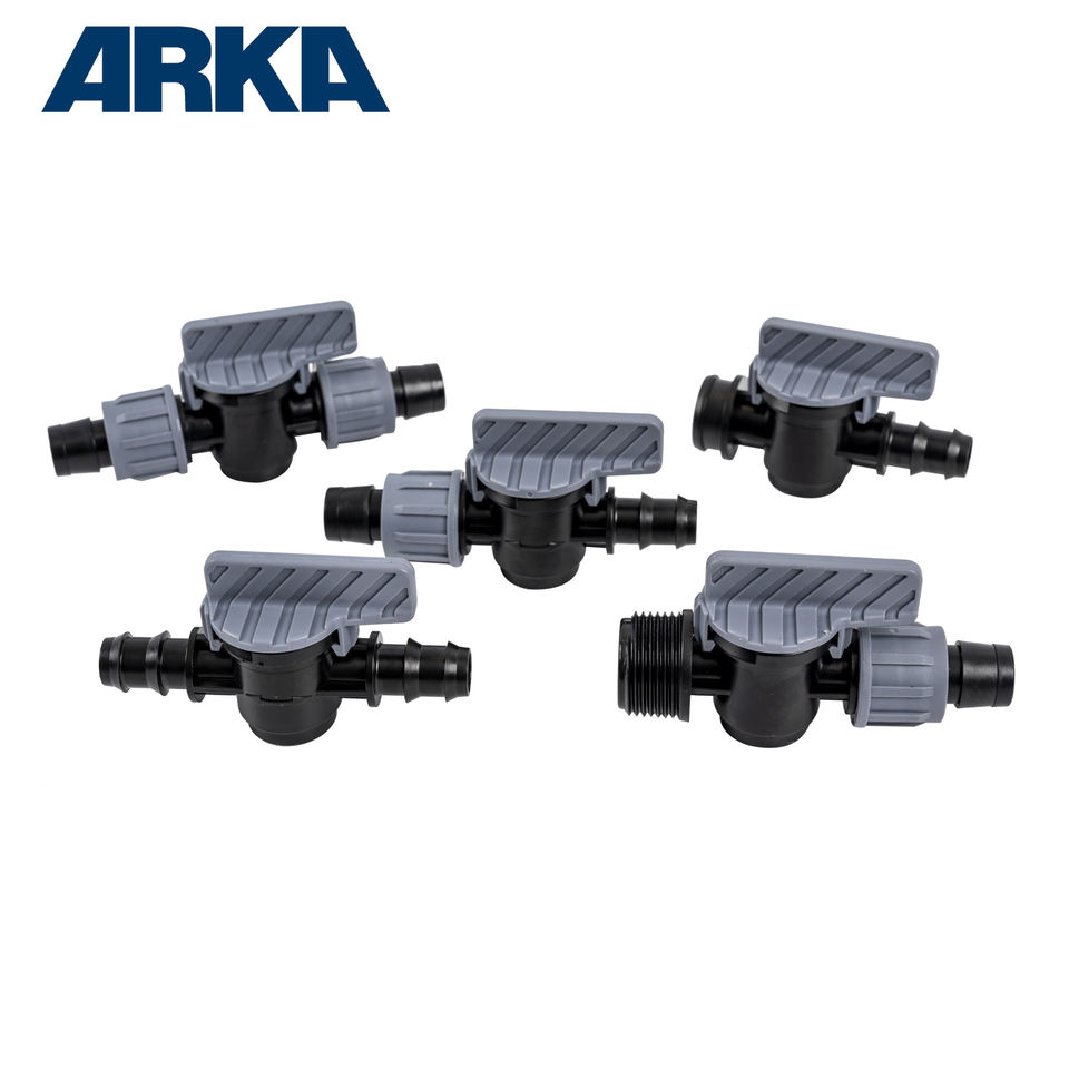 ARKA MaxiValve Drip Irrigation System with Plastic Control Valve 16mm ...