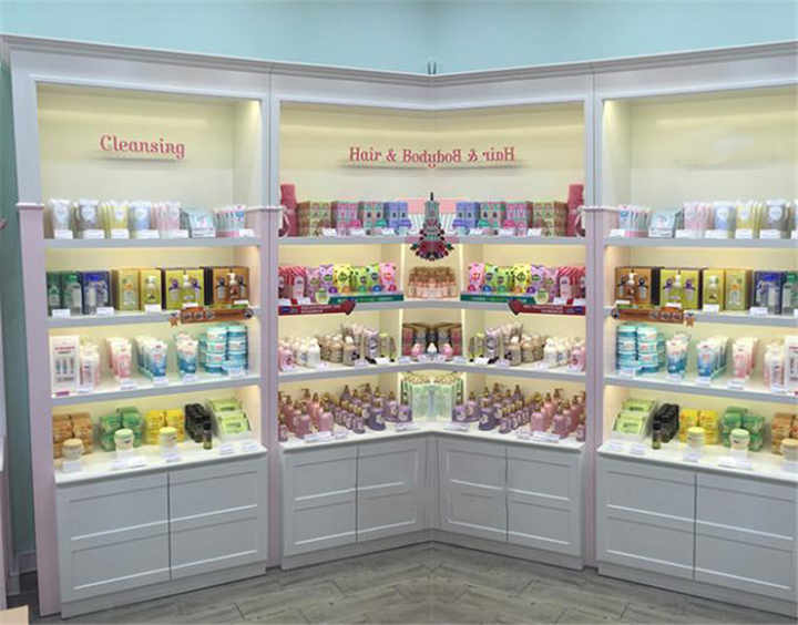 Mall Retail Shop Shelf Display Stand Rack Cosmetics Store Furniture