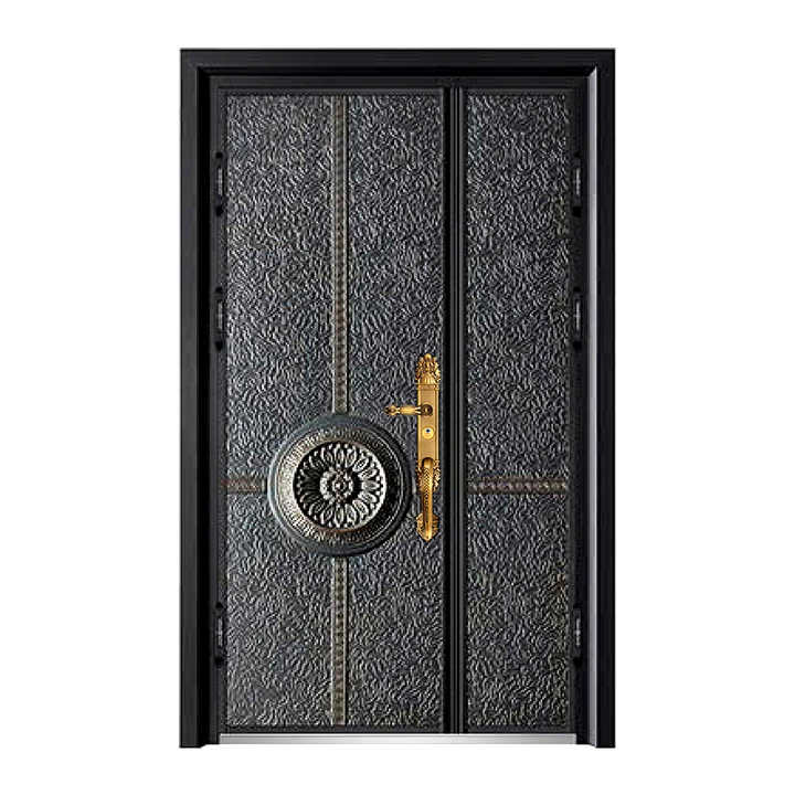 PHIPULO Top Brand Durable Cast Aluminum Gold Security Front Cast Door ...